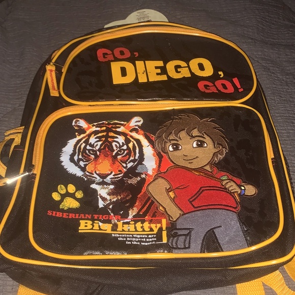 Accessories | Go Diego Go Backpack With Tiger Design | Poshmark